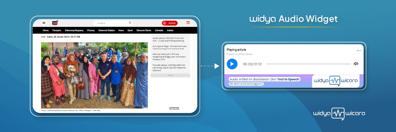 Widya Audiowidget - Widya Wicara